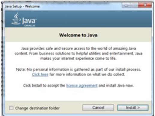 Installing Java :: Opera-support